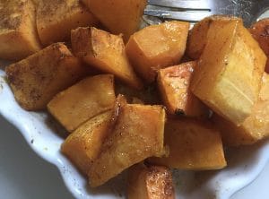 Roasted Cinnamon Nutmeg Butternut Squash • Single Serving Chef